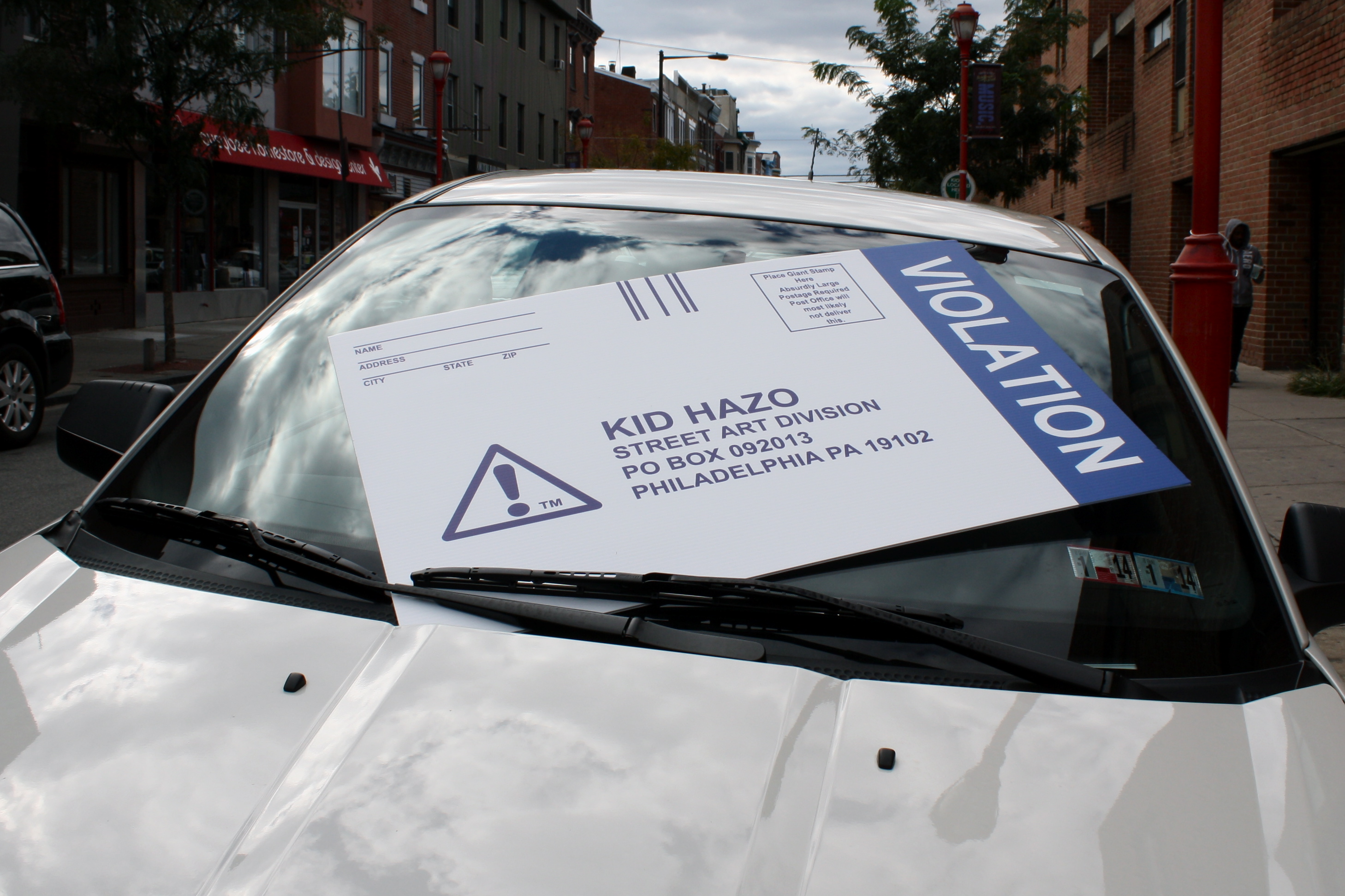 Kid Hazo Tickets the PPA – Streets Dept