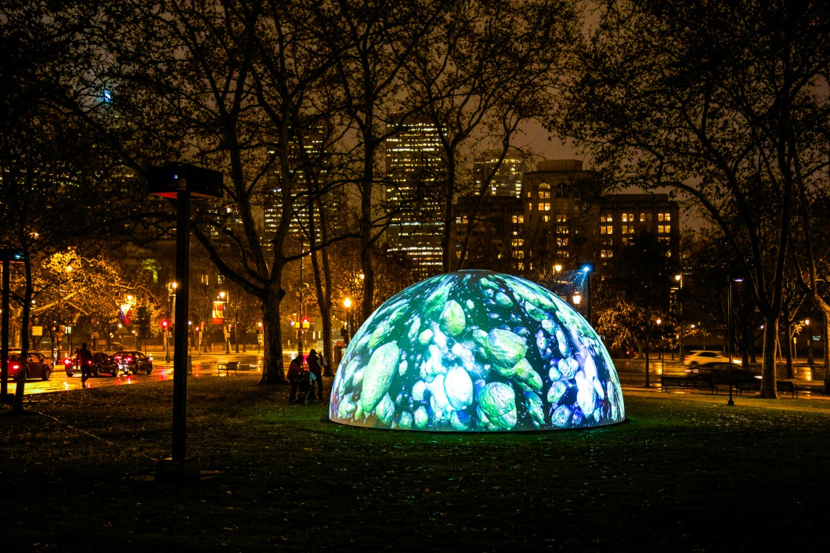 Um, YES: Giant, Magical Domes Have Just Been Installed on The Parkway ...