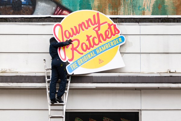 Kid Hazo Installs “Jawnny Ratchets” on South Street – Streets Dept
