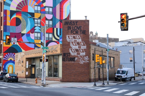 Steve (ESPO) Powers Paints On Spring Garden – Streets Dept